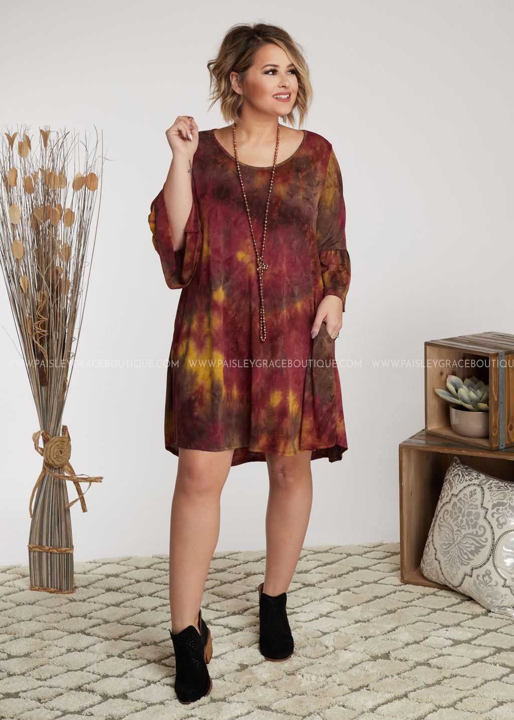 Sunset Sunrise Dress* FINAL SALE * – Paisley Grace Boutique